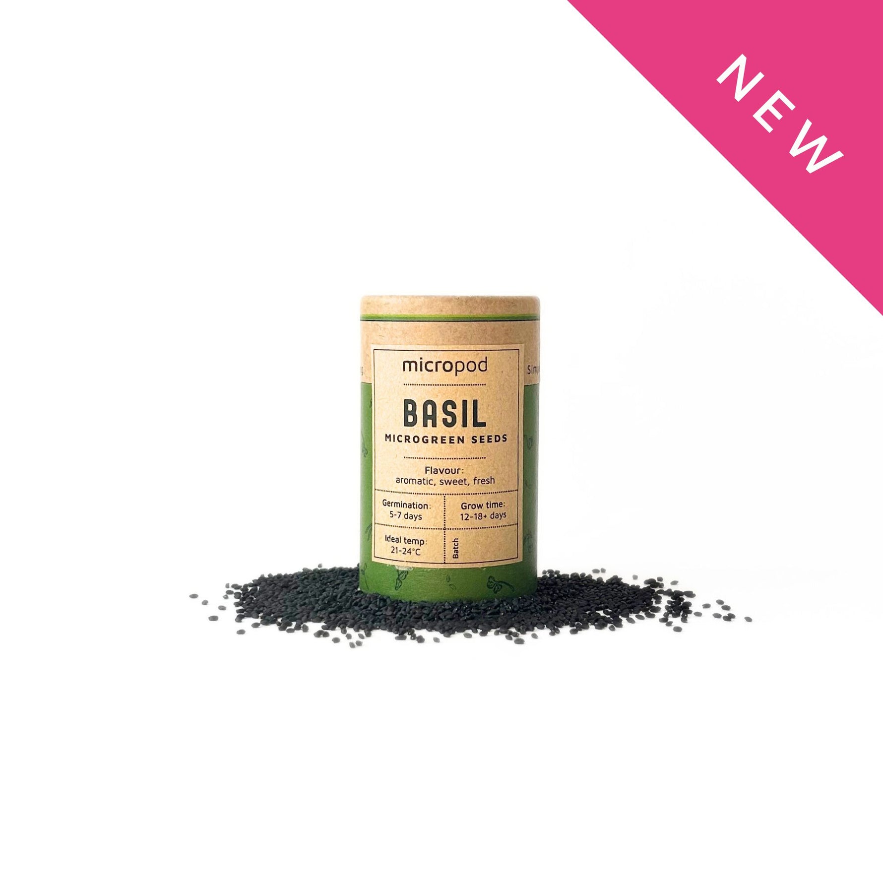 BASIL MICROGREEN SEEDS – micropod